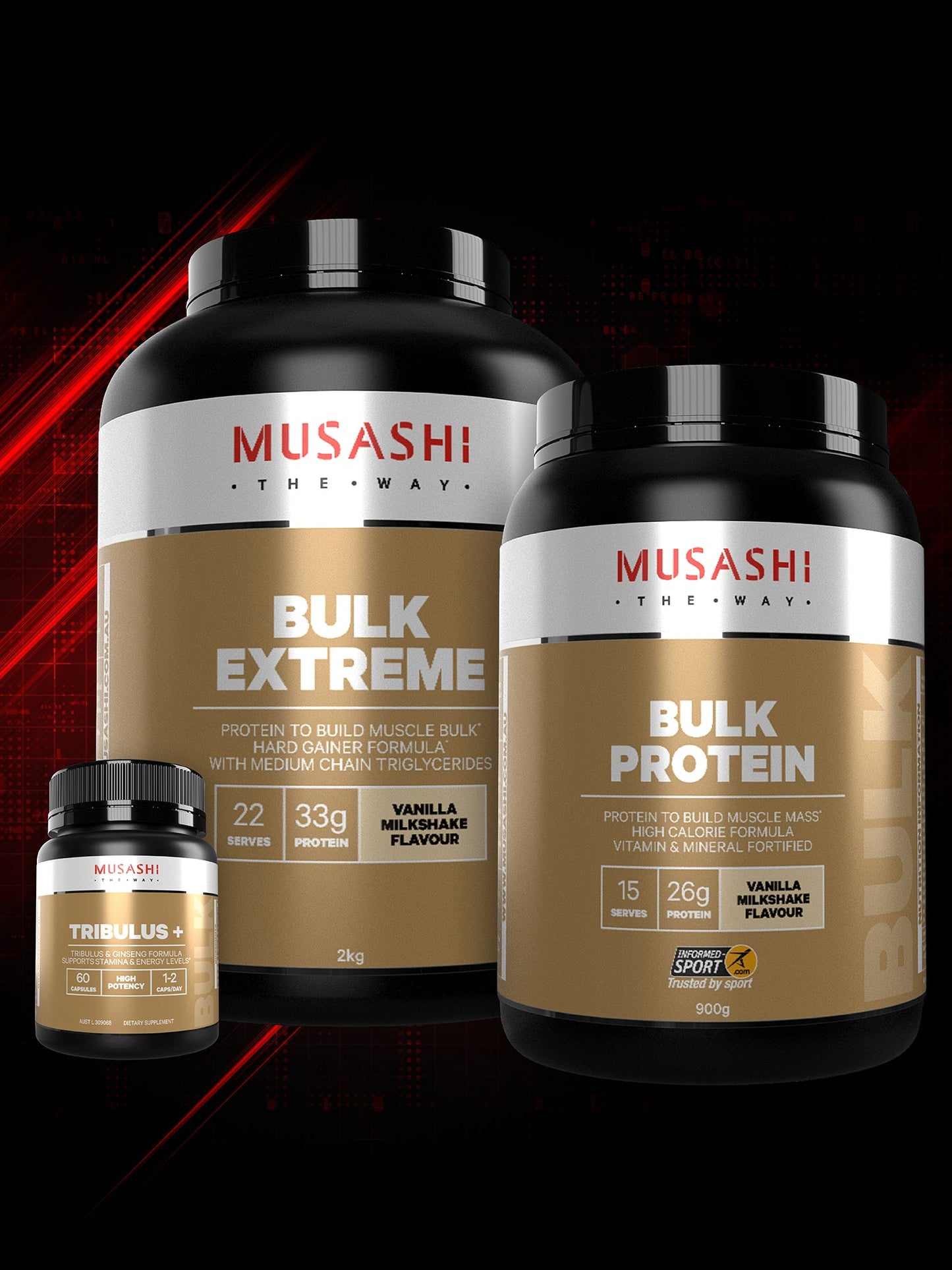 Musashi Bulk Bundle Pack