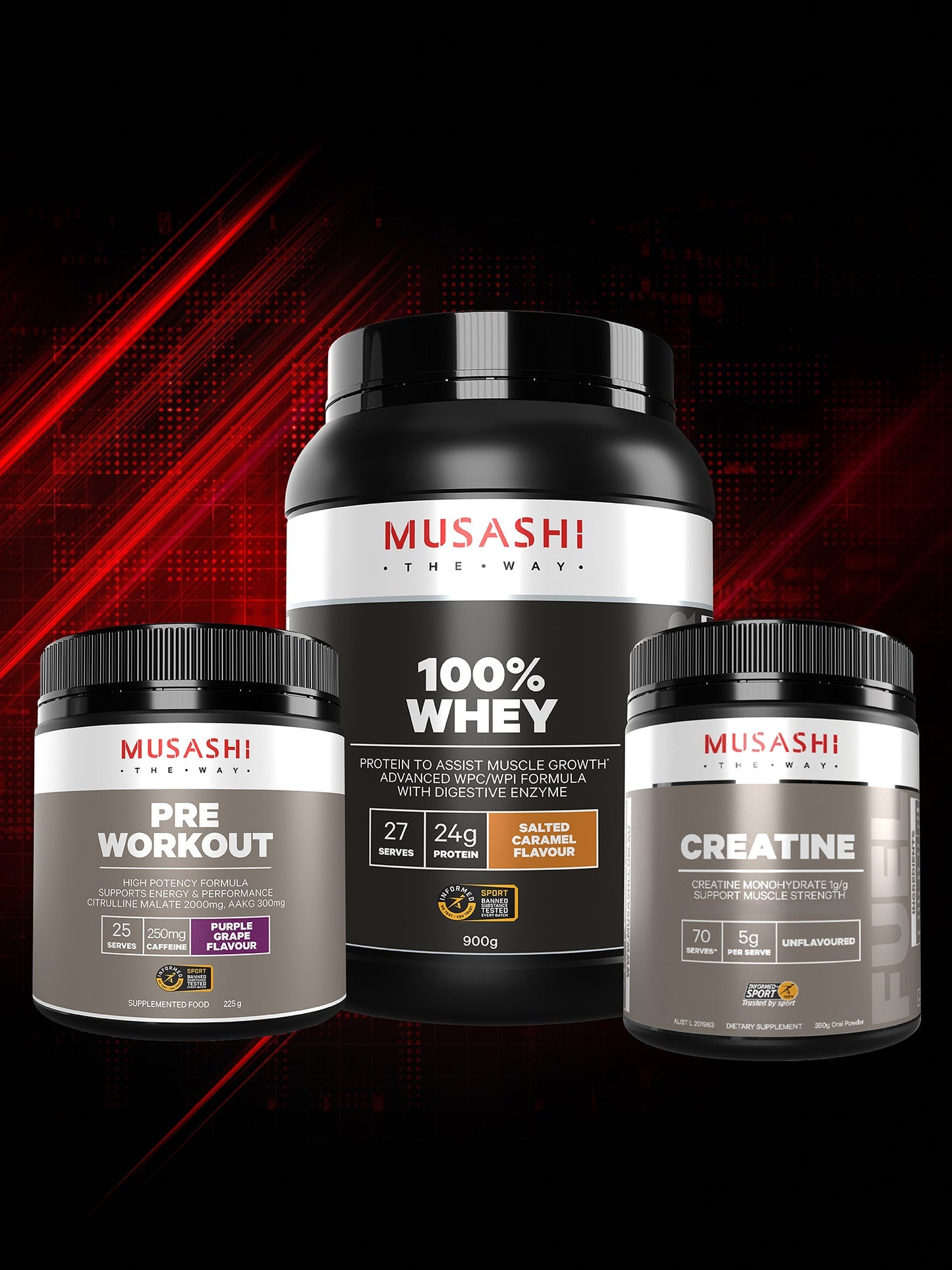 Musashi Power Bundle Pack