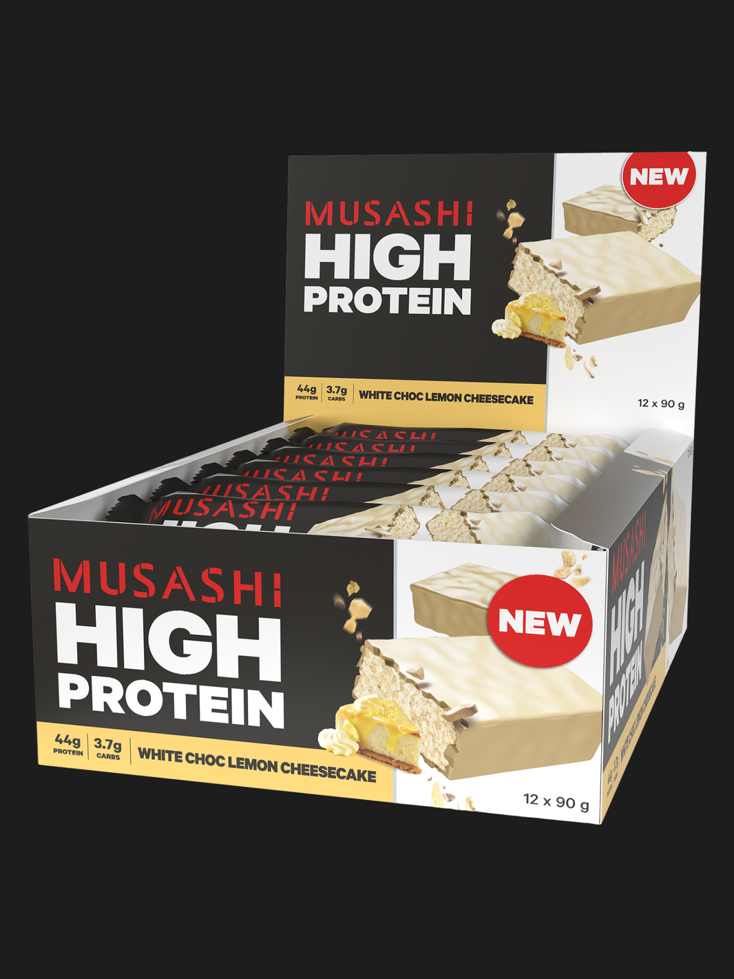 High Protein Bar Multipacks x 5 (Total 20 Bars) – Musashi