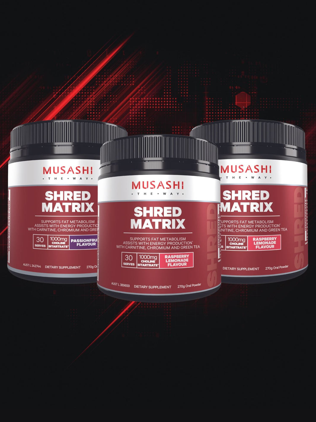Shred Supplements - Advanced Fat Shredding Supplements – Musashi
