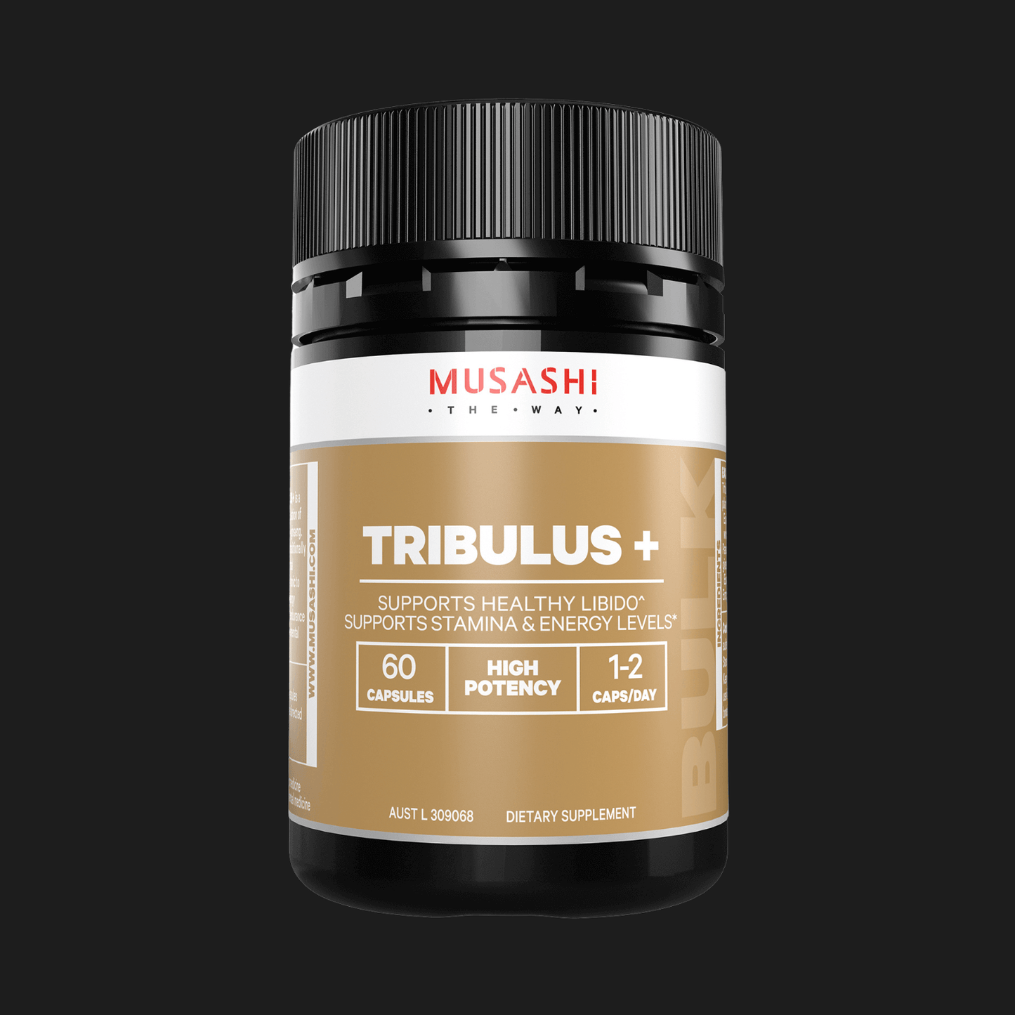 Tribulus+ 60 Capsules – Musashi