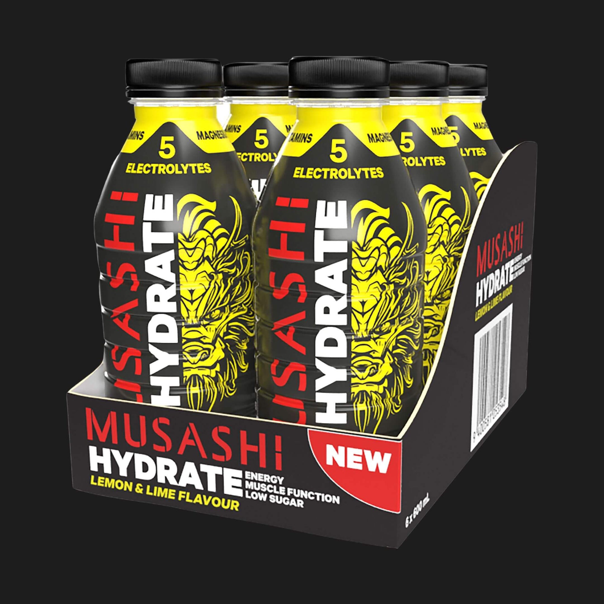 Hydrate Drink (600ml) - 6 Packs – Musashi
