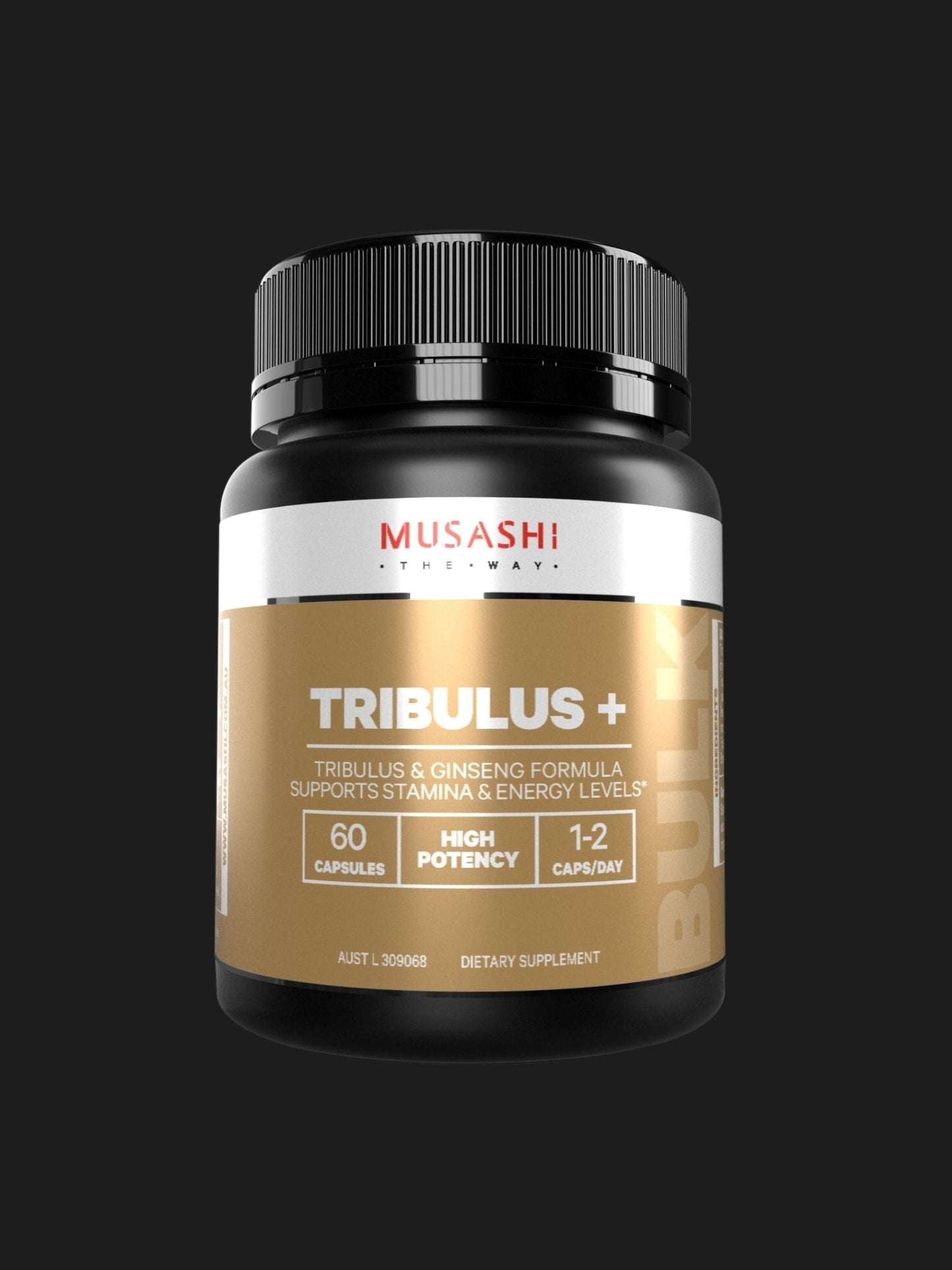 Tribulus+ 60 Capsules – Musashi