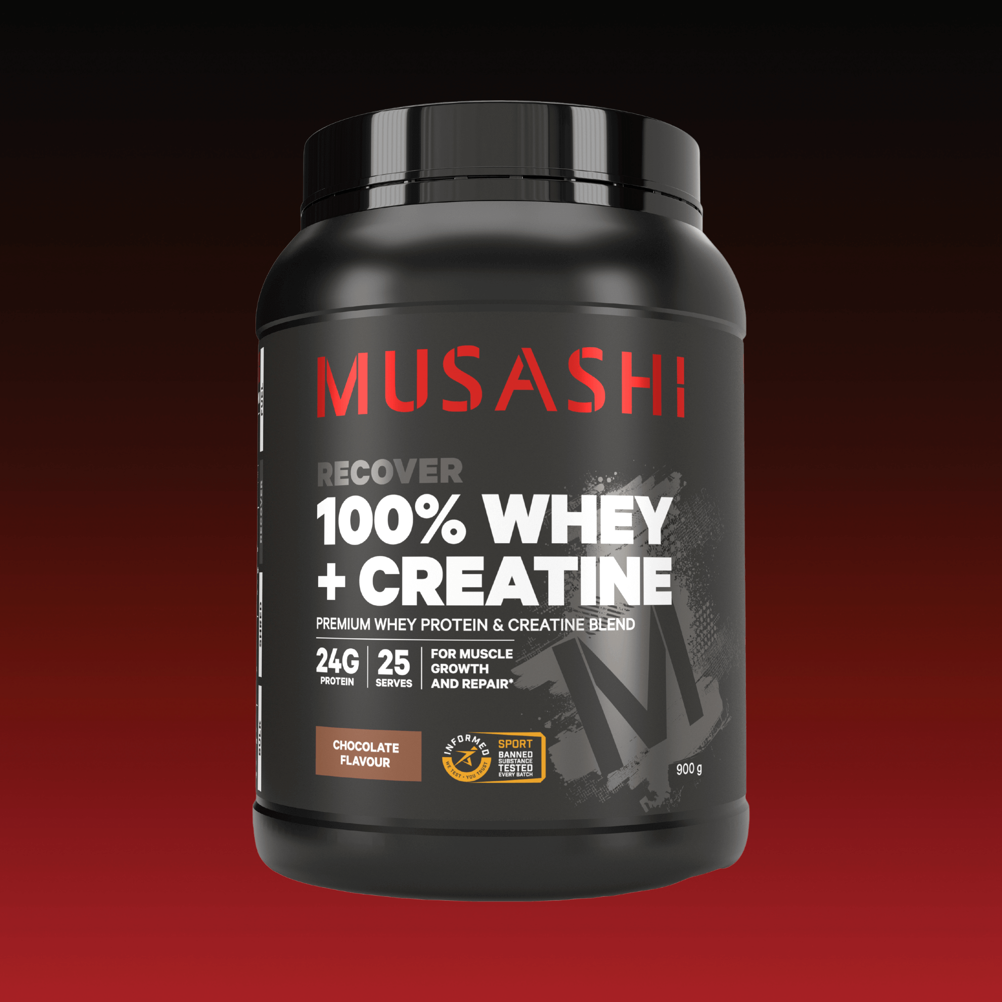 100% Whey + Creatine – Musashi