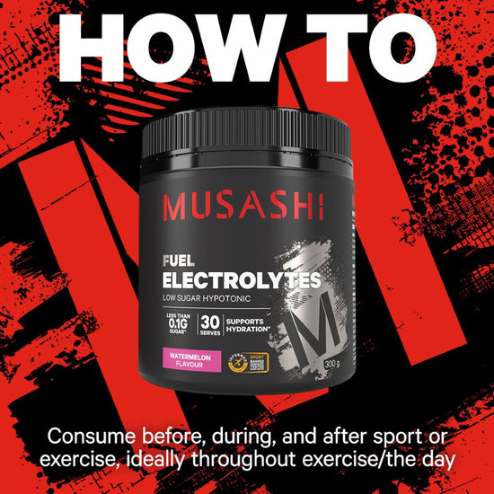 Electrolytes 300g – Musashi