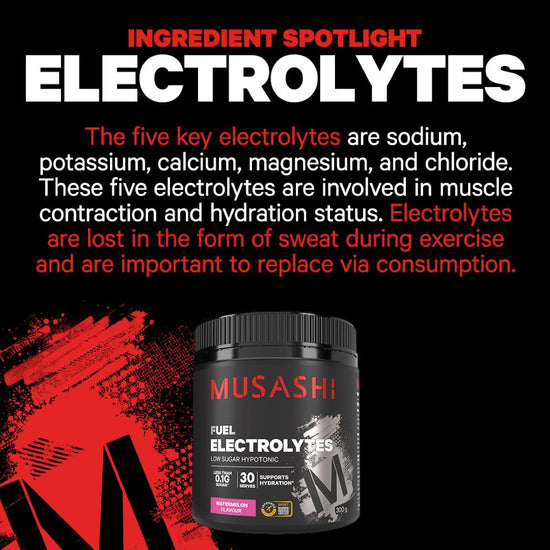 Electrolytes 300g – Musashi
