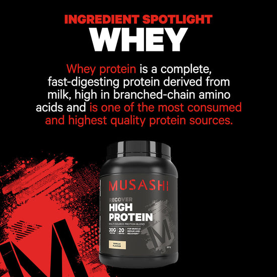High Protein Powder – Musashi