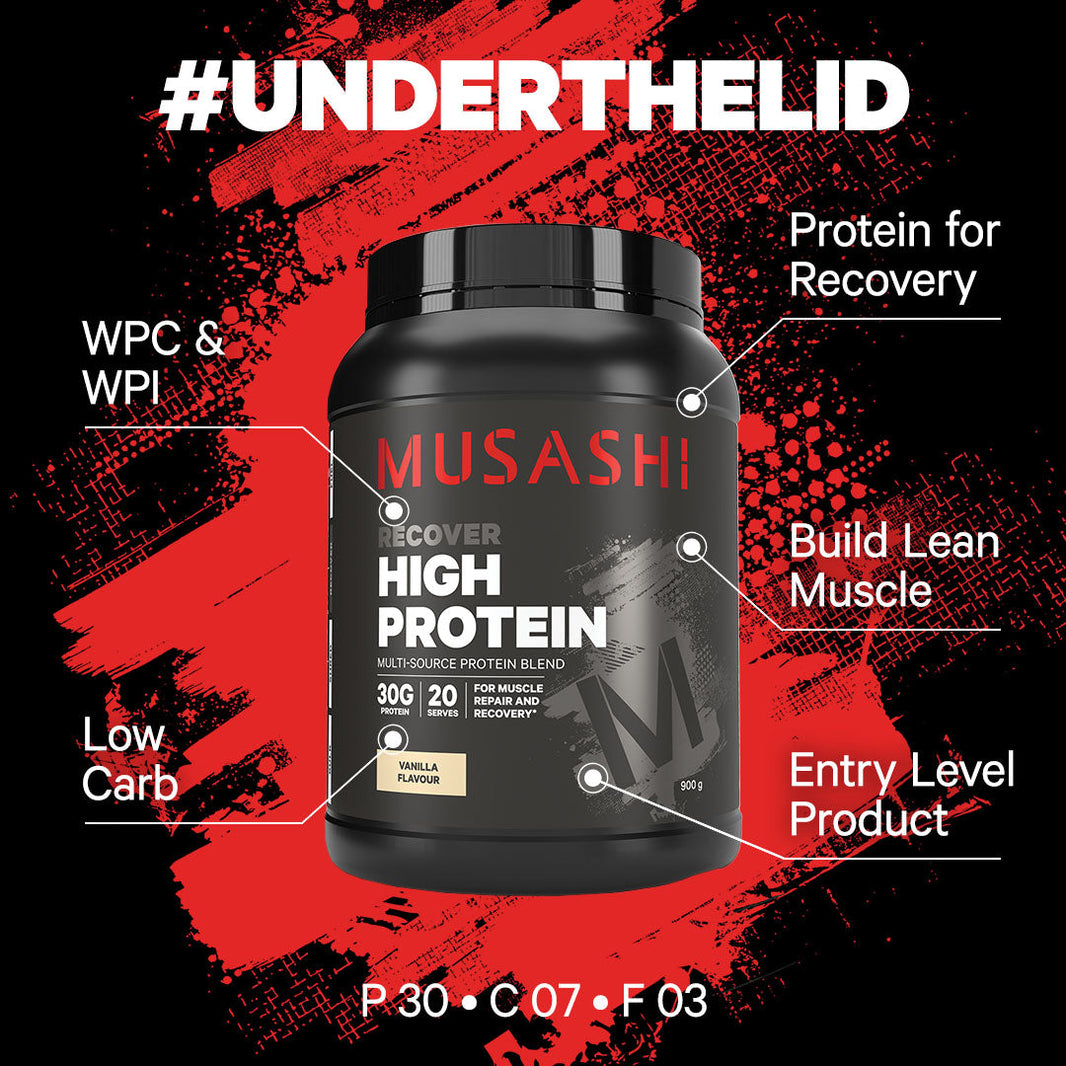 Choosing the Right Protein Powder with Musashi