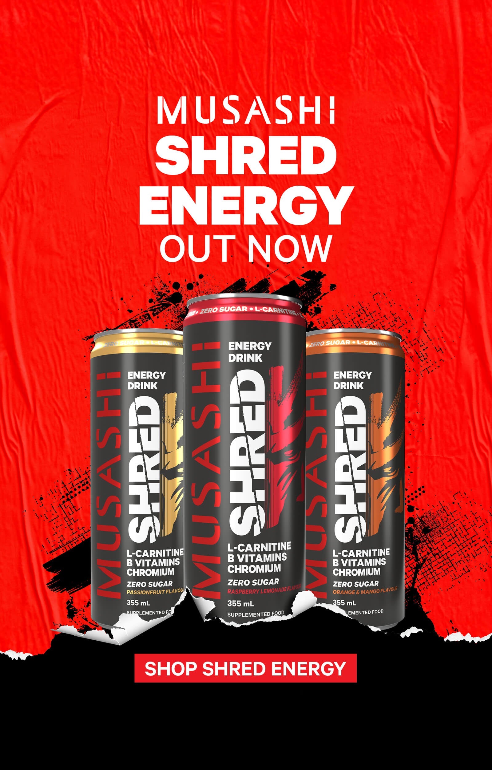 Musashi Energy Drinks - Buy Sugar-Free Amino Rich Energy Drinks ...