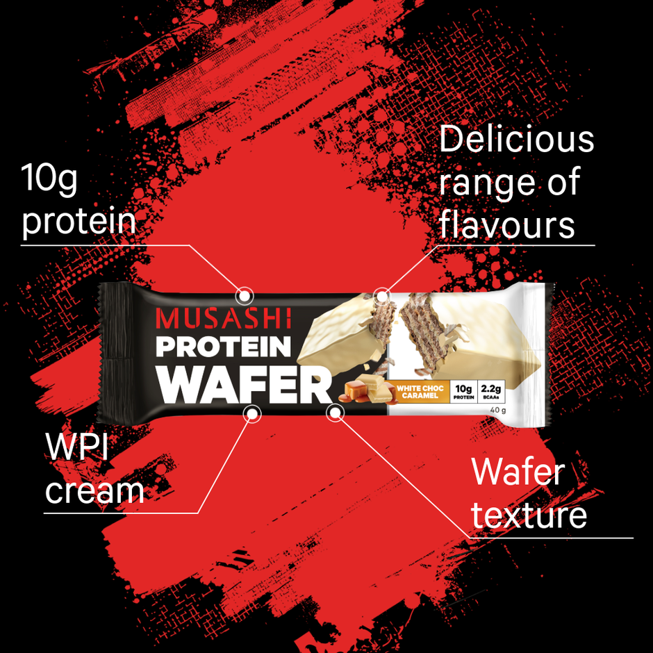 Protein Wafers - Delicious & Functional Wafer Protein Bars – Musashi