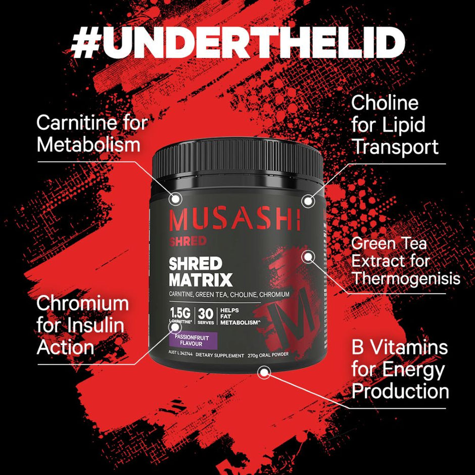 Shred Supplements - Advanced Fat Shredding Supplements – Musashi