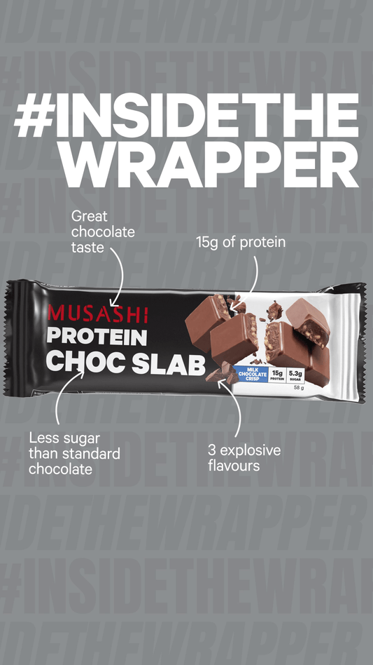 Protein Chocolate Slab – MUSASHI