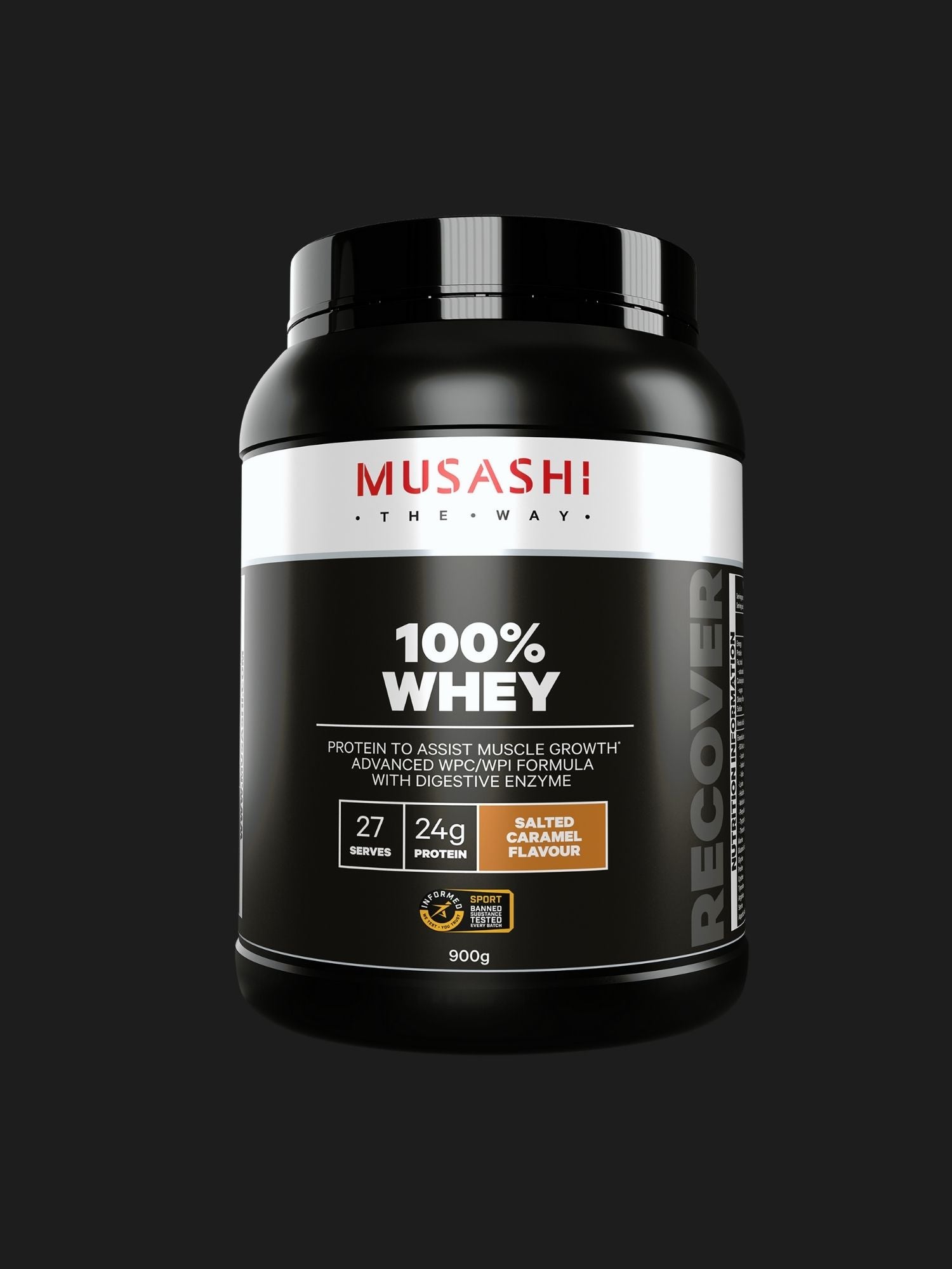 100% Whey Protein Powder – Musashi